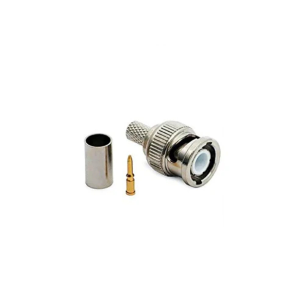 RG59 BNC Crimp Connector (Male) | Solar District (ZW)