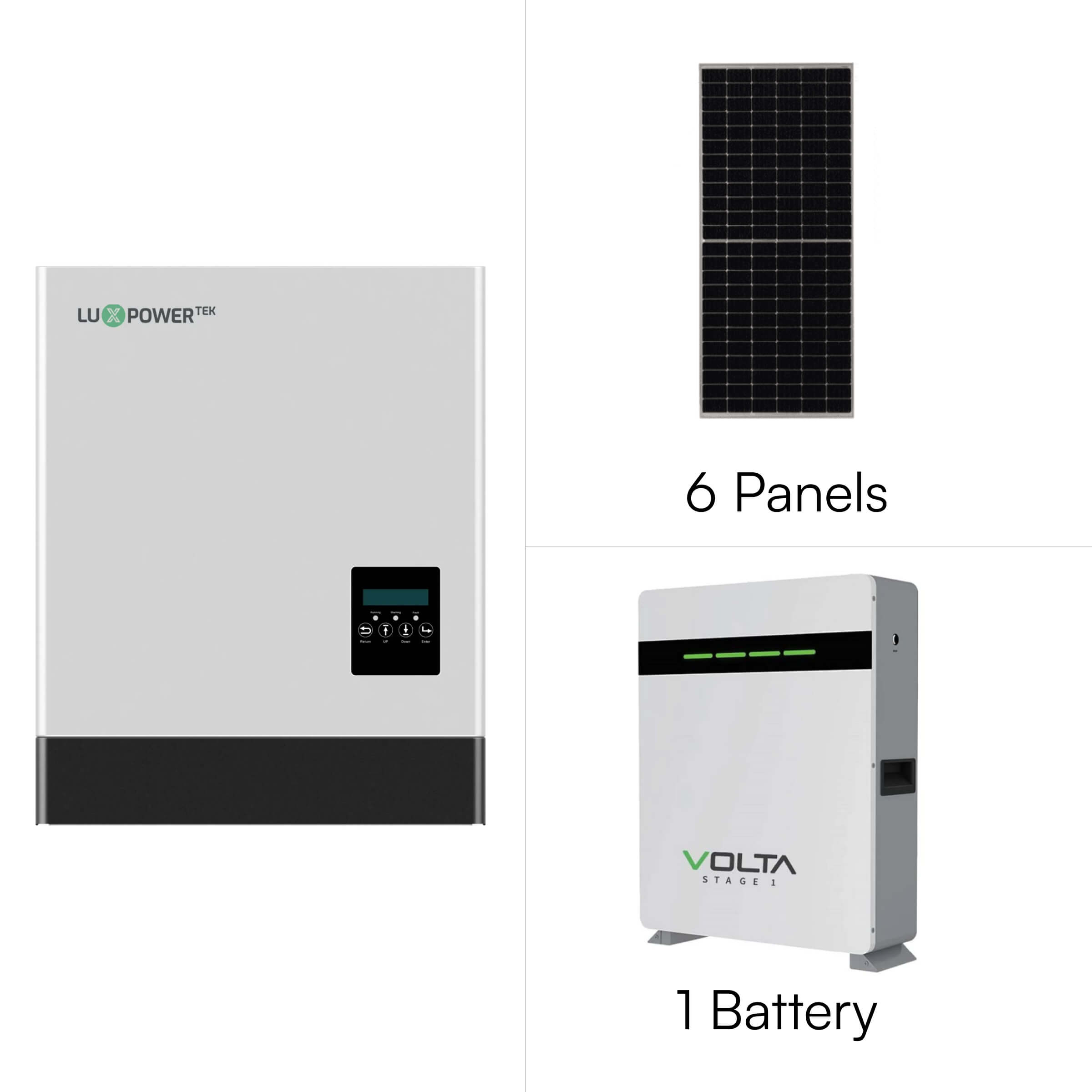 5kW SolarSynergy: LuxPower 5kW Hybrid Inverter and Volta Battery Solar ...